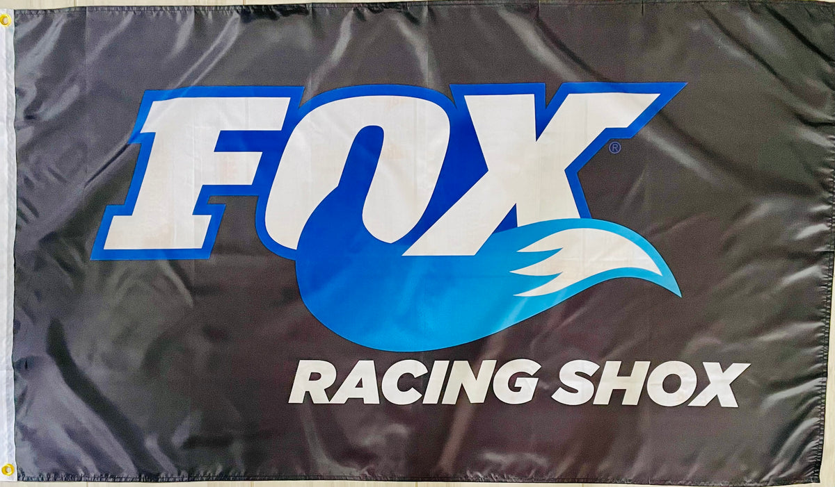 FOX RACING SHOX 3x5ft FLAG BANNER MAN CAVE GARAGE – Flag Xpress
