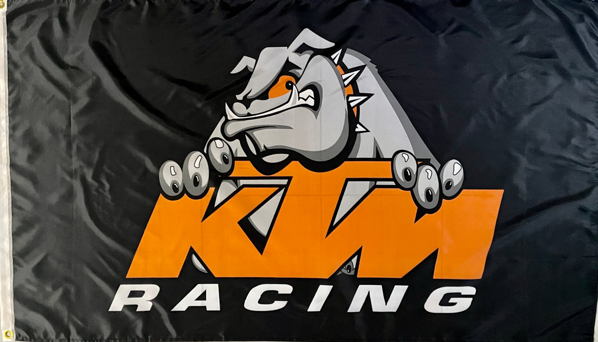 KTM RACING MOTORCYCLES 3x5ft FLAG BANNER MAN CAVE GARAGE – Flag Xpress