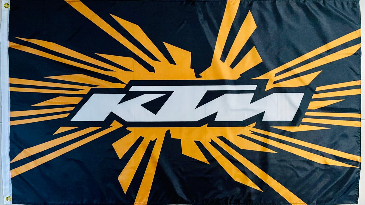 KTM MOTORCYCLES 3x5ft FLAG BANNER MAN CAVE GARAGE – Flag Xpress