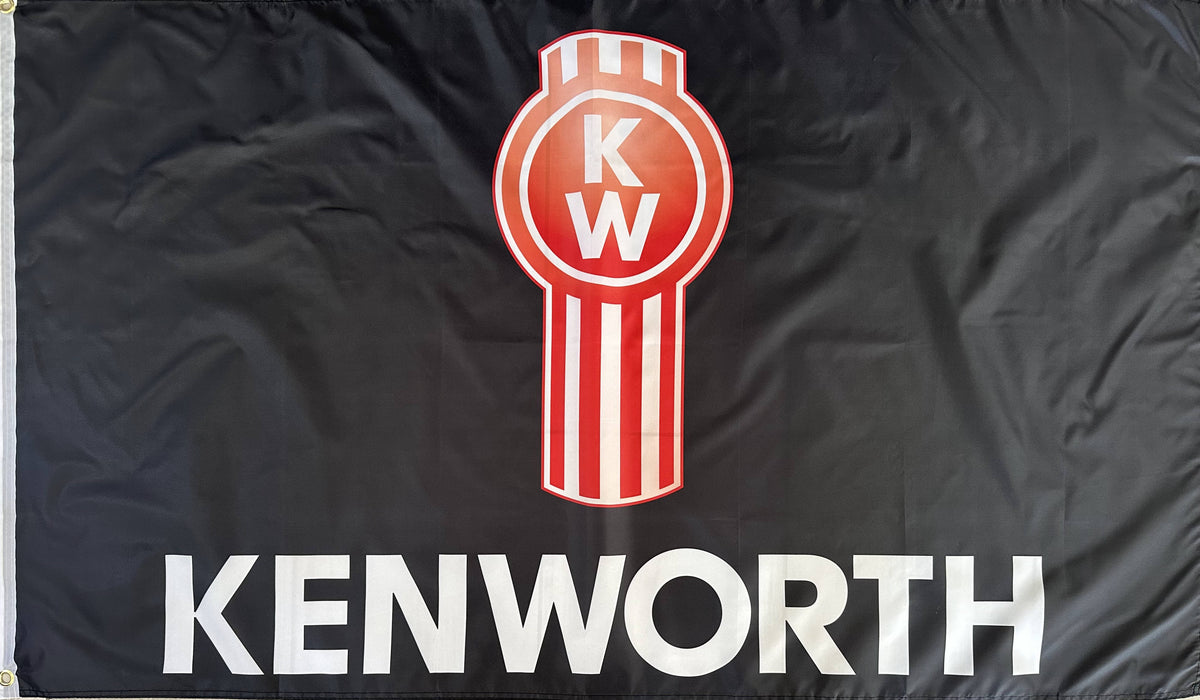 KENWORTH TRUCKS VAN 3x5ft FLAG BANNER MAN CAVE GARAGE – Flag Xpress