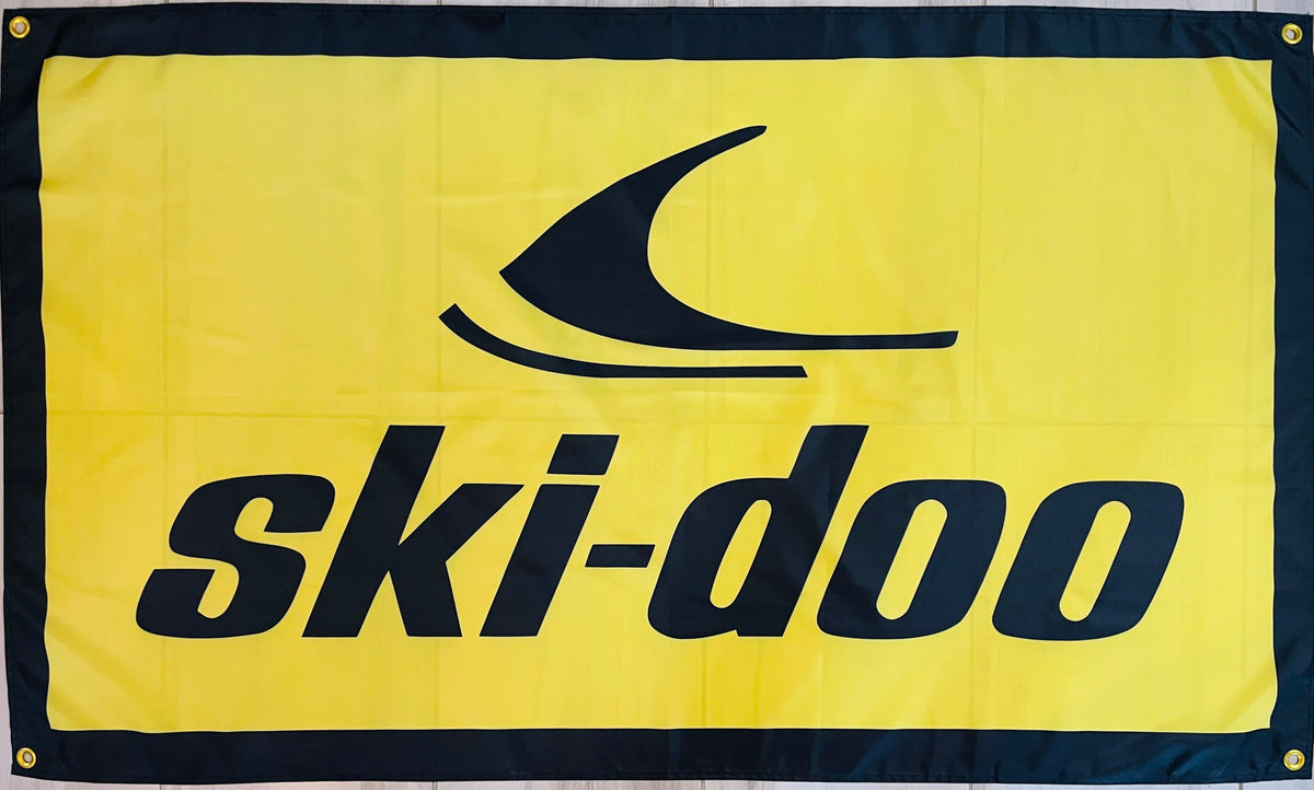 SKI-DOO SNOWMOBILES 3x5ft FLAG BANNER MAN CAVE GARAGE – Flag Xpress