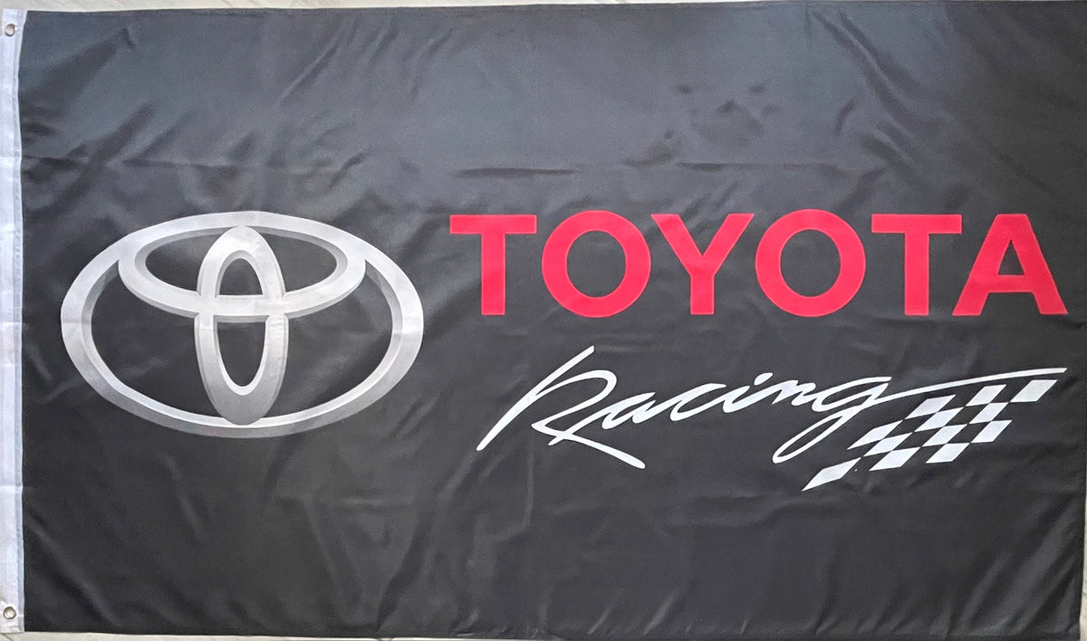 TOYOTA RACING 3X5FT FLAG BANNER MAN CAVE GARAGE – Flag Xpress