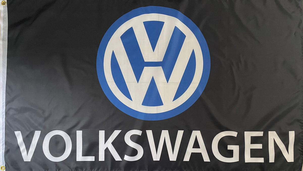 VOLKSWAGEN 3X5FT FLAG BANNER MAN CAVE GARAGE – Flag Xpress